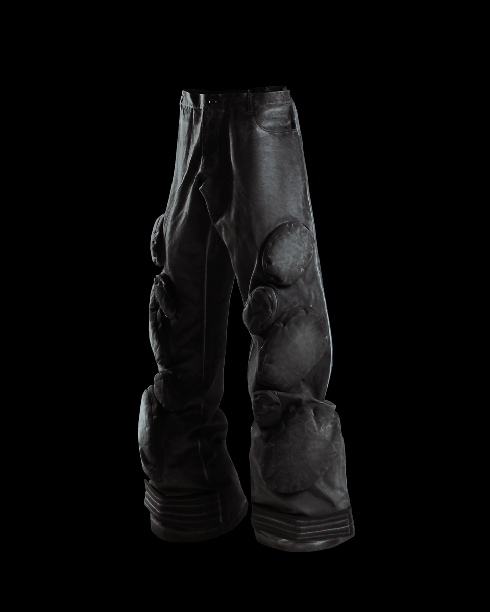 Pillow Pants „Anthracite“ – Huni Design